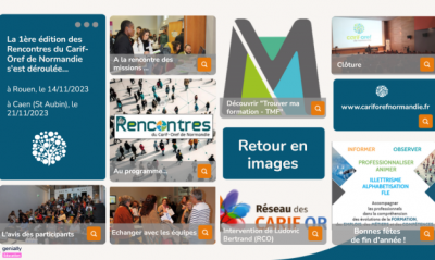 Rencontres du Carif-Oref de novembre 202... - Carif-Oref de Normandie